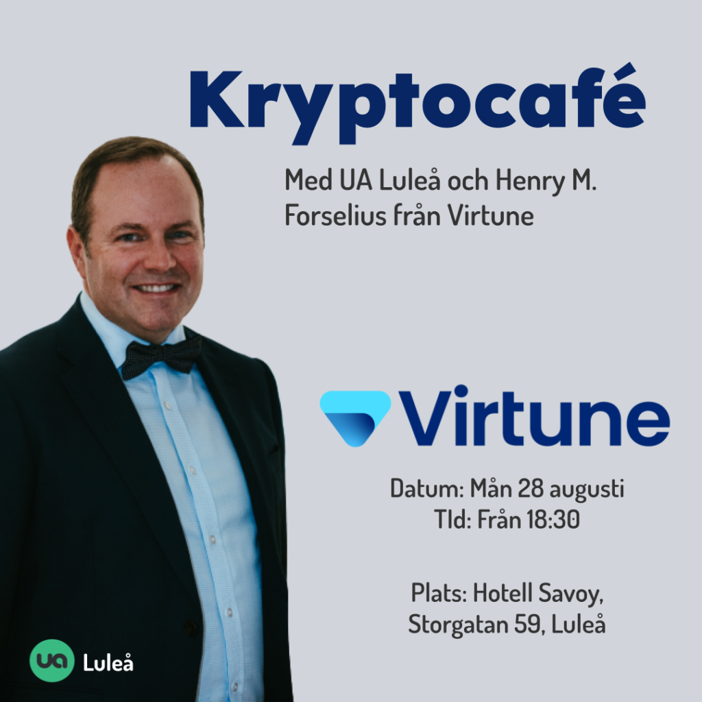 Kryptocafé med Virtune AB! - Unga Aktiesparare