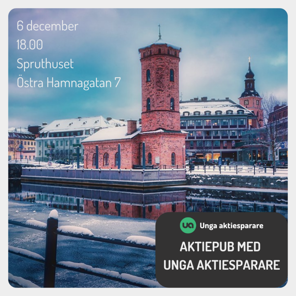 Aktiepub på Spruthuset i Falun! - Unga Aktiesparare